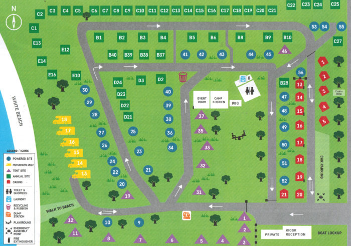 About Us - White Beach Tourist Park